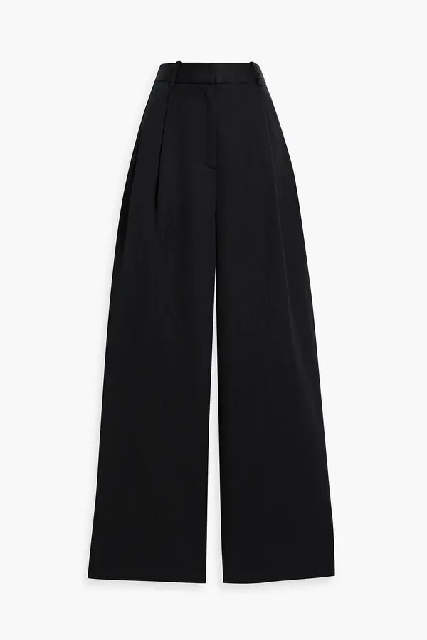 LOULOU STUDIO Idai Wide-leg Pants - Black