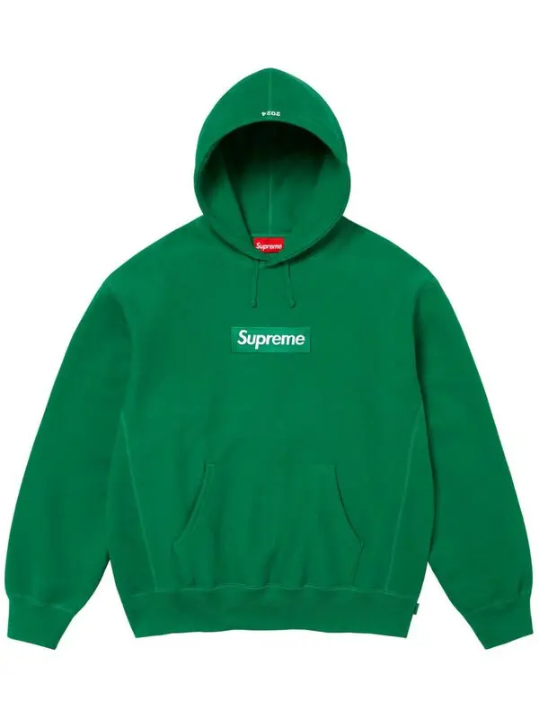 Supreme Box Logo Hoodie - Green