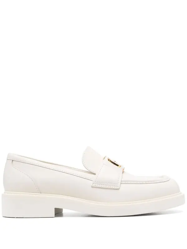 Guess Shuttle Loafers - White