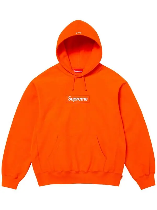 Supreme Box Logo Hoodie - Orange