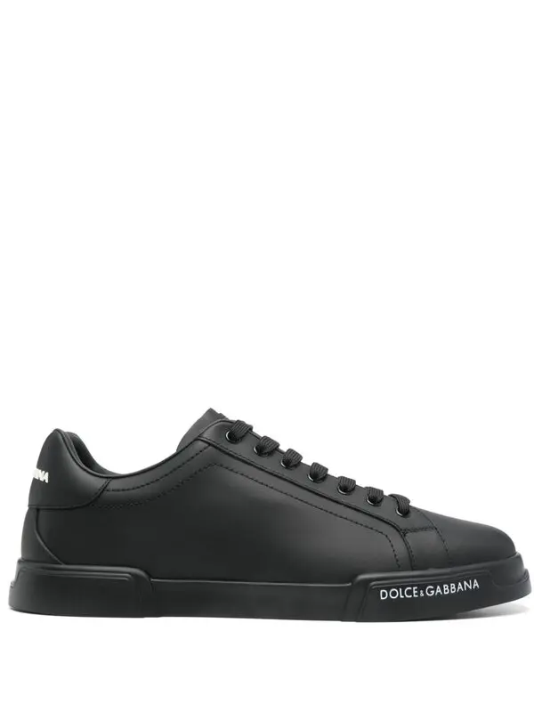 Dolce & Gabbana Portofino Sneakers - Black