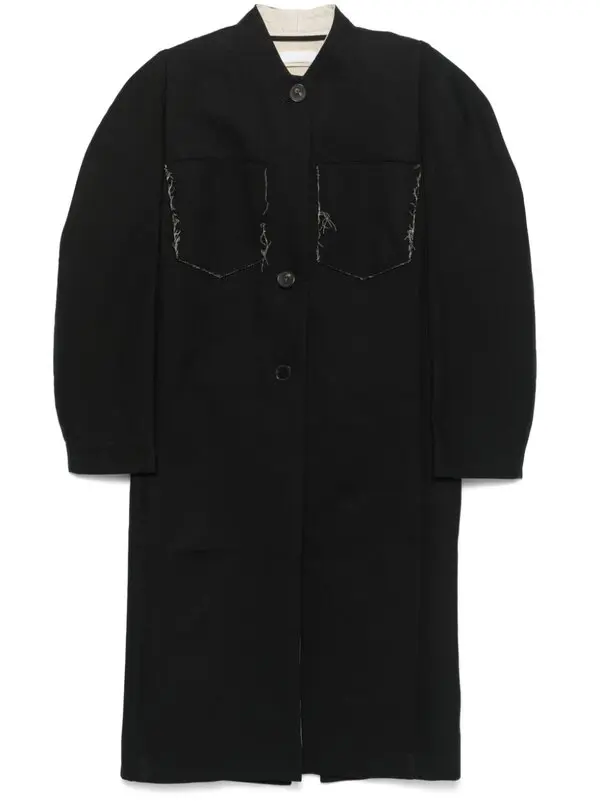LITKOVSKA Frayed-brim Coat