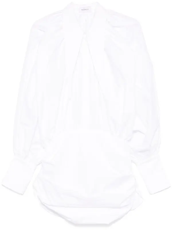 MONOT Poplin Mini Dress
