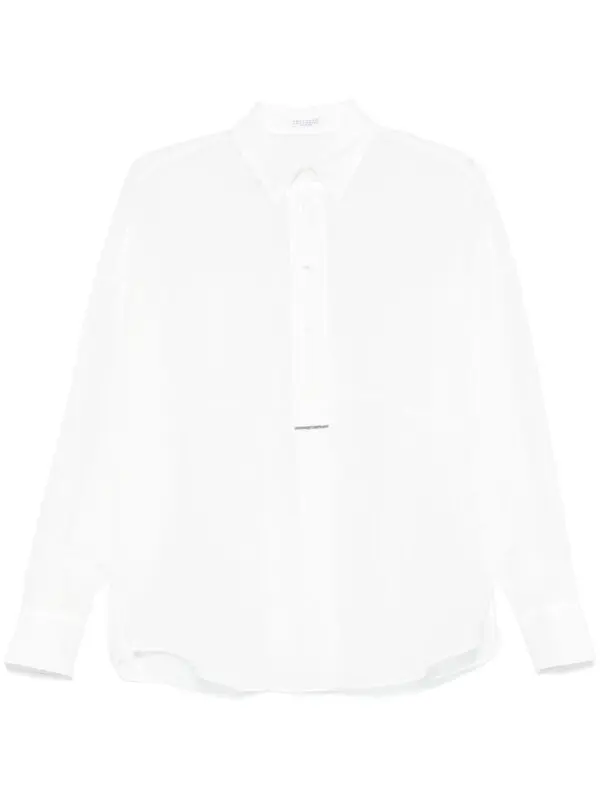 Brunello Cucinelli Monili-detail Blouse