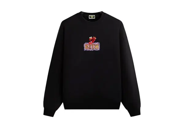 Kith X Sesame Street Elmo Nelson Crewneck Sweatshirt