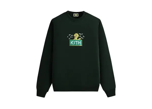 Kith X Sesame Street Big Bird Nelson Crewneck Sweatshirt - Stadium