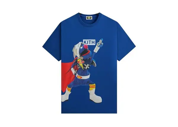 Kith X Sesame Street Super Grover Tee Shirt - Current