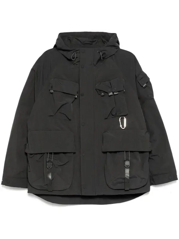 SPOONYARD Multi-pocket Hooded Jacket - Grey