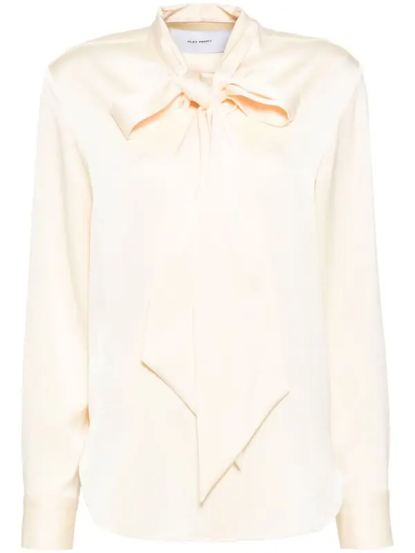 Alex Perry Tie Shirt - Neutrals
