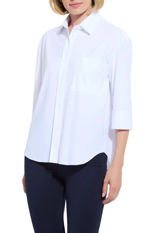 Lyssé Sophie Three-quarter Sleeve Shirt