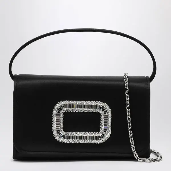 ROGER VIVIER Micro Pilgrim Bag - Black