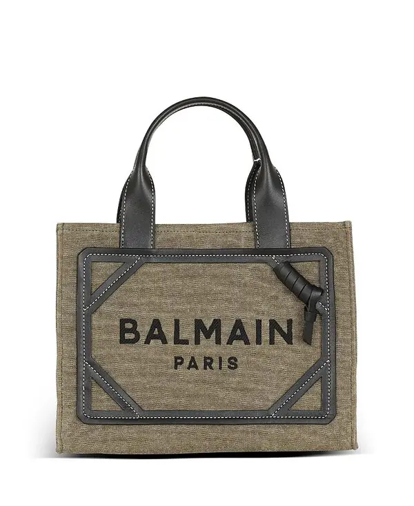 Balmain B-army Small Tote Bag - Khaki
