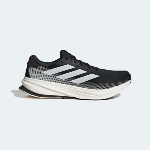 Adidas Supernova Rise 2 Running Sneakers Wide - Core Black / Zero Metalic / Crystal White