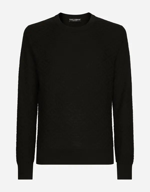 Dolce & Gabbana Silk Sweater - Black
