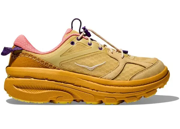 Hoka One One Bondi B3lsin Sneakers - Flaxseed/varsity Yellow