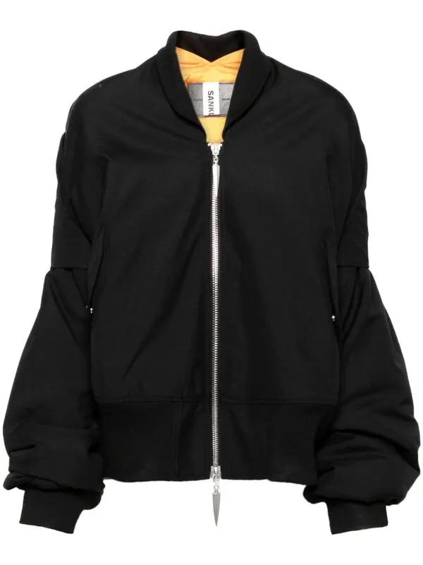 SANKUANZ Panelled Bomber Jacket