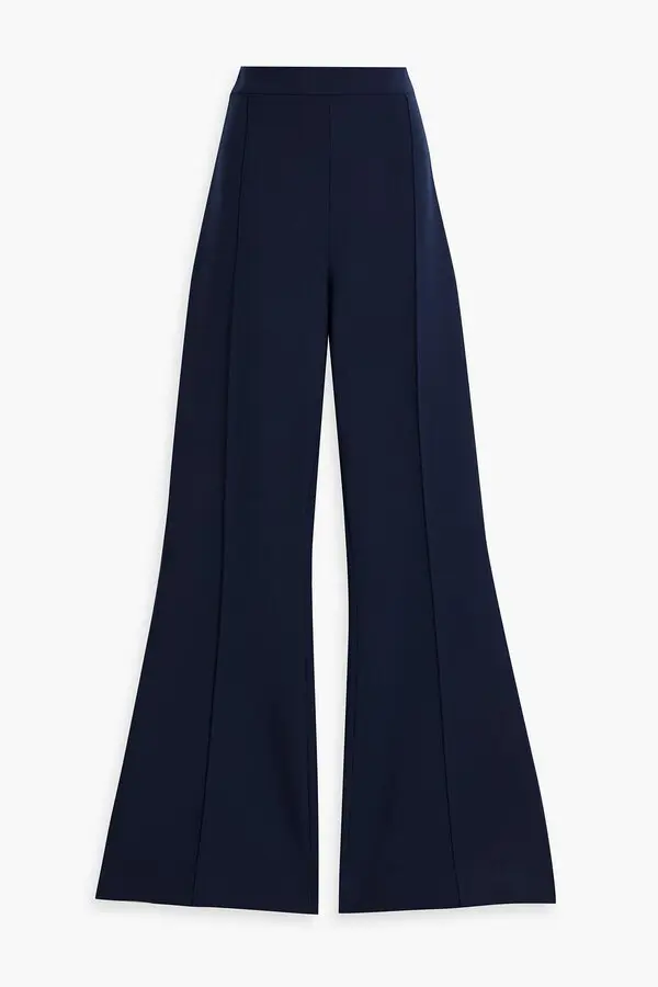 Oscar De La Renta Wool-blend Flared Pants
