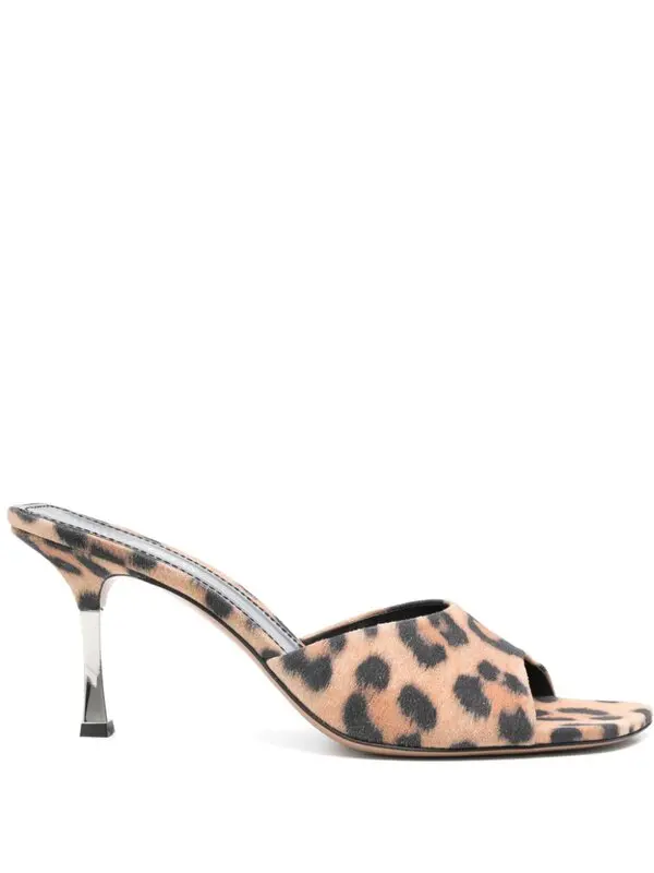 Paris Texas 75mm Lorena Mules - Neutrals