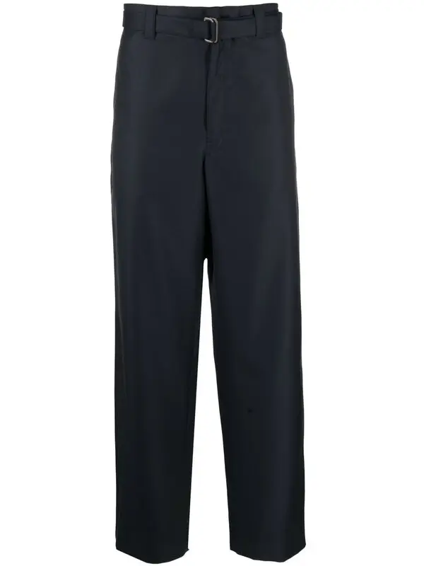 Prada Belted Tailored Trousers