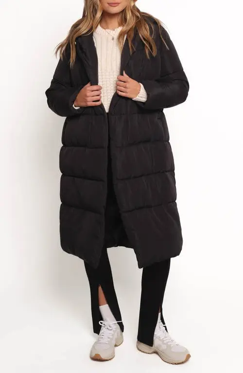 PETAL & PUP Averie Hooded Puffer Coat