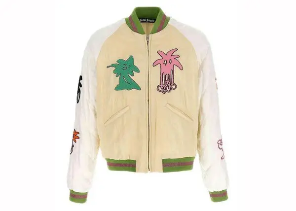 Palm Angels Palmity Quilted Bomber Jacket