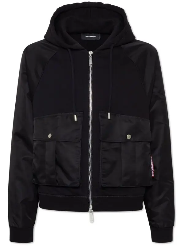 Dsquared2 Zip-up Cotton Hoodie