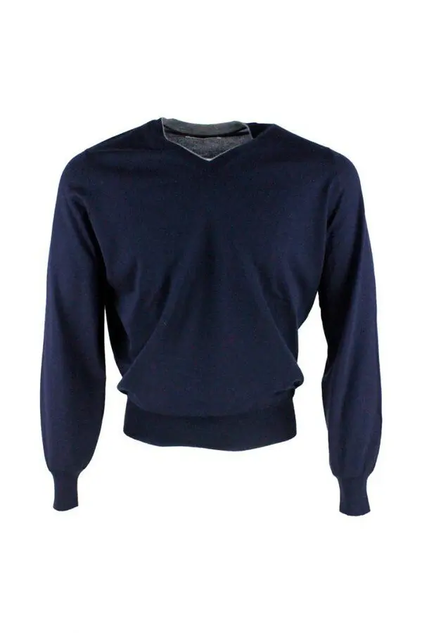 Brunello Cucinelli Pullover - Blue