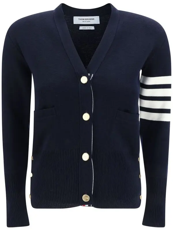 Thom Browne Wool Sweater - Blue