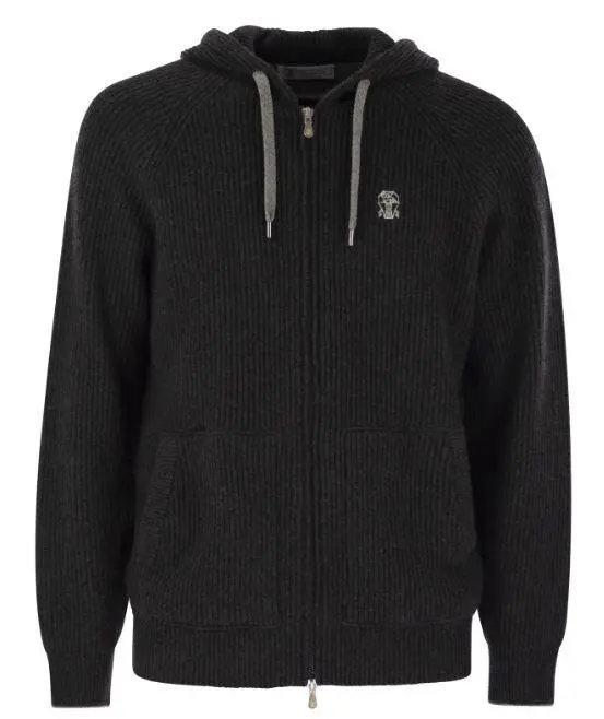 Brunello Cucinelli Cotton Sweater - Black