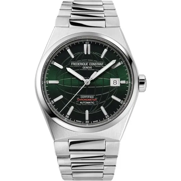 FREDERIQUE CONSTANT Highlife Automatic Cosc Bracelet Watch - Silverone