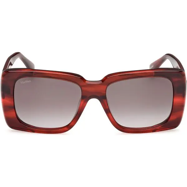 Max Mara Glimpse3 53mm Polarized Square Sunglasses