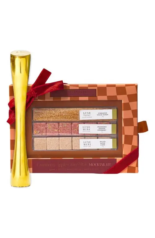 TEASPRESSA Cranberry Apple Cider Mule Mocktail Mixer Kit
