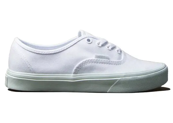 VANS Authentic Lite Pop Pastel Lace Up Sneakers - White