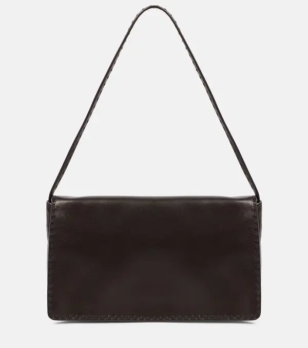 THE ROW Nuance Leather Shoulder Bag