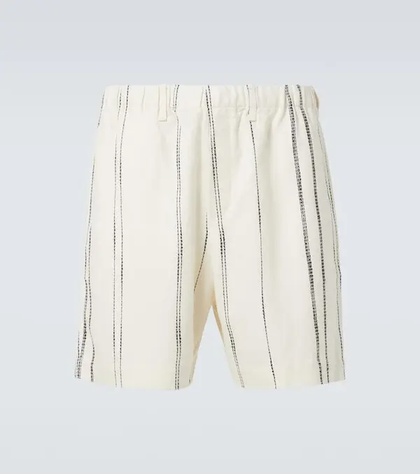 Commas Striped Shorts