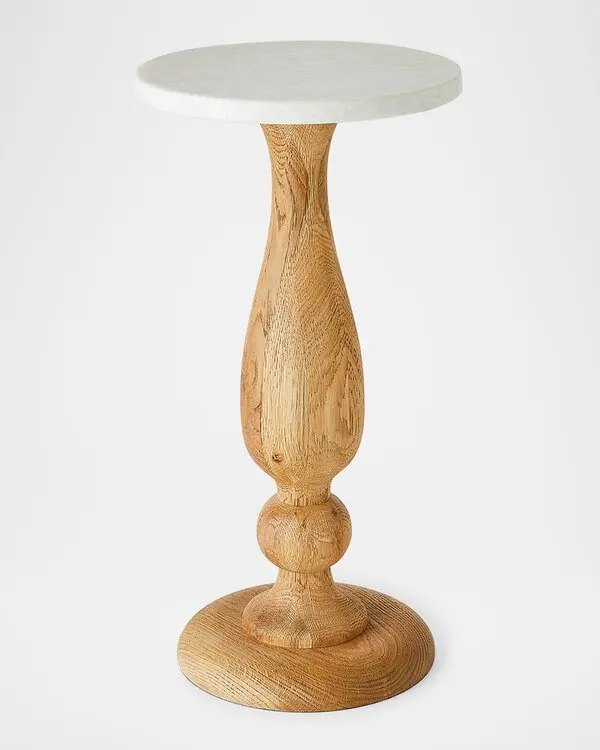 GLOBAL VIEWS Vessel 23.5" Side Table