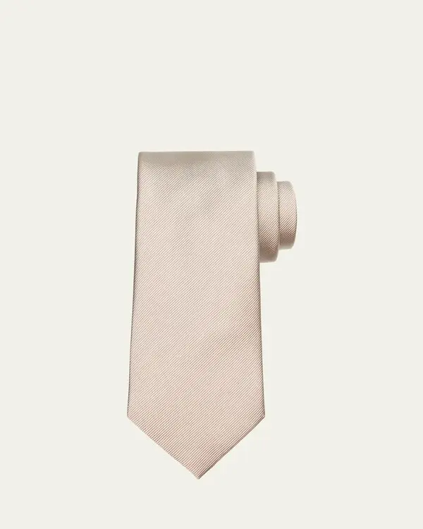 TOM FORD Mogador Silk Neck Tie - Dove Grey