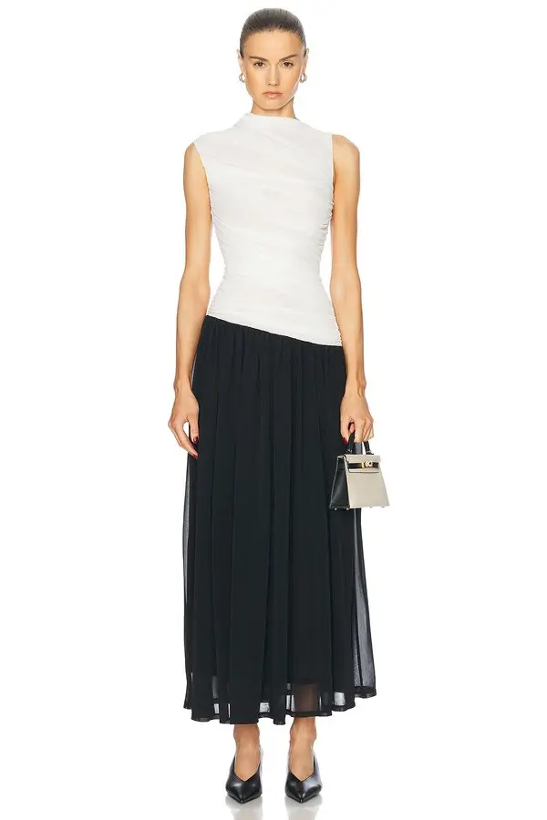 NICHOLAS Odila Sleeveless Twisted Maxi Dress