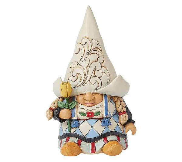 JIM SHORE Around The World Dutch Gnome Figurine 5.4in H