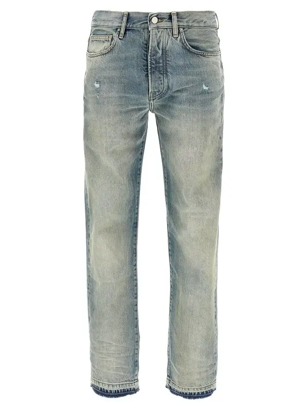 Amiri Released Hem Straight Leg Jeans