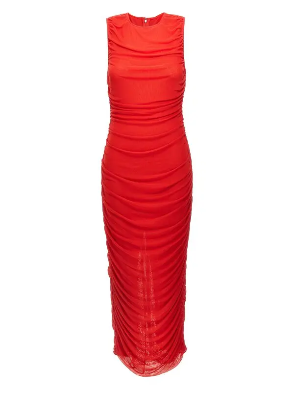Remain Birger Christensen Mesh Midi Dress