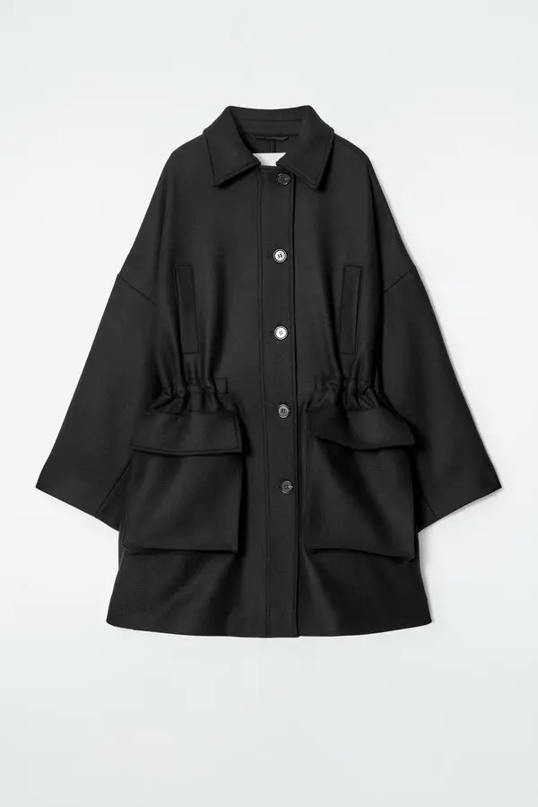 Cos Oversized Wool Workwear Coat