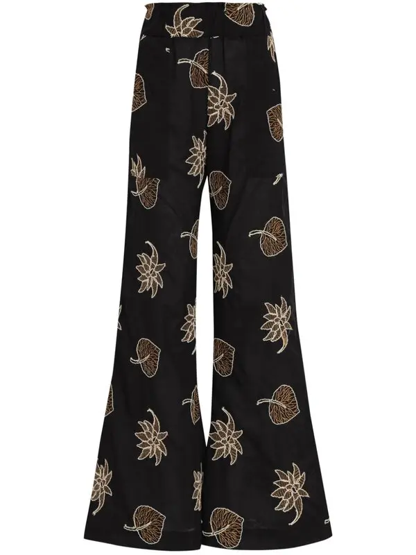 BRIGITTE Name' Floral-print Trousers