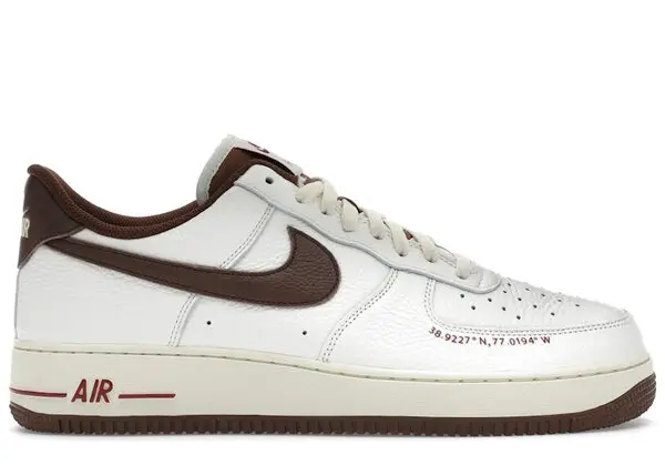 Nike Air Force 1 Low '07 Howard University Yardrunners - Sail/bison/dragon Red