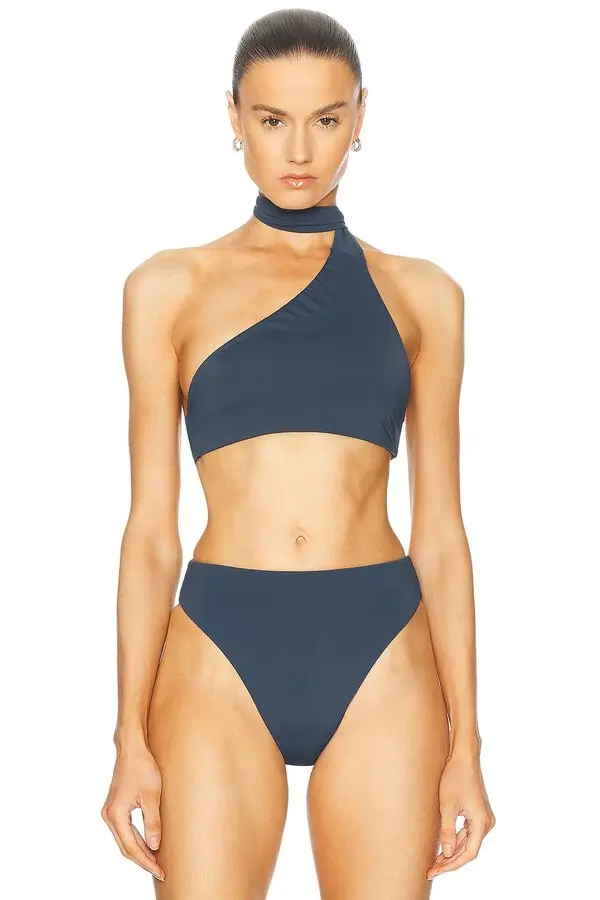 HAIGHT. Angelina Bikini Top - Deep Blue