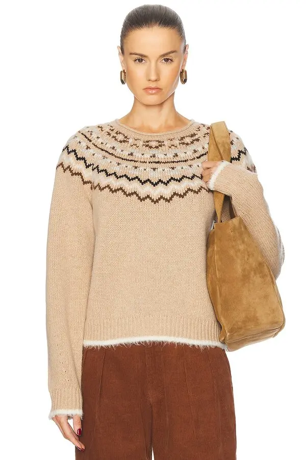 Guest In Residence Chalet Cashmere Crew Sweater