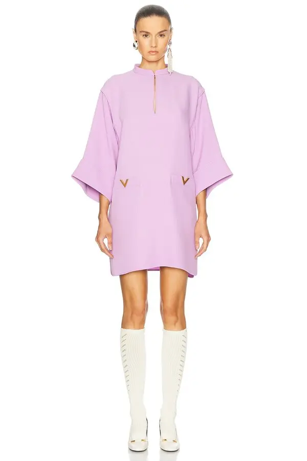 Valentino Garavani Cady Couture Dress - Soft Wisteria