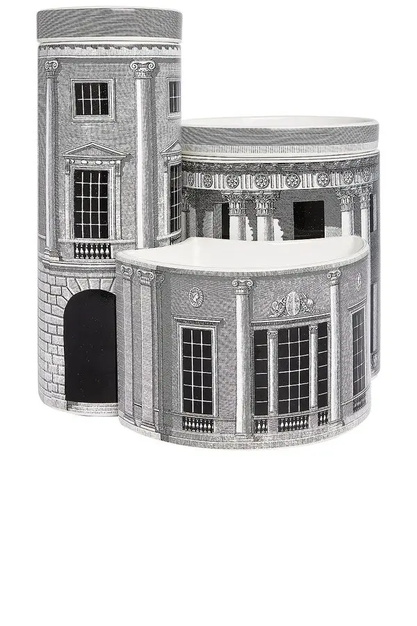 FORNASETTI Architettura Triptych Candle Set