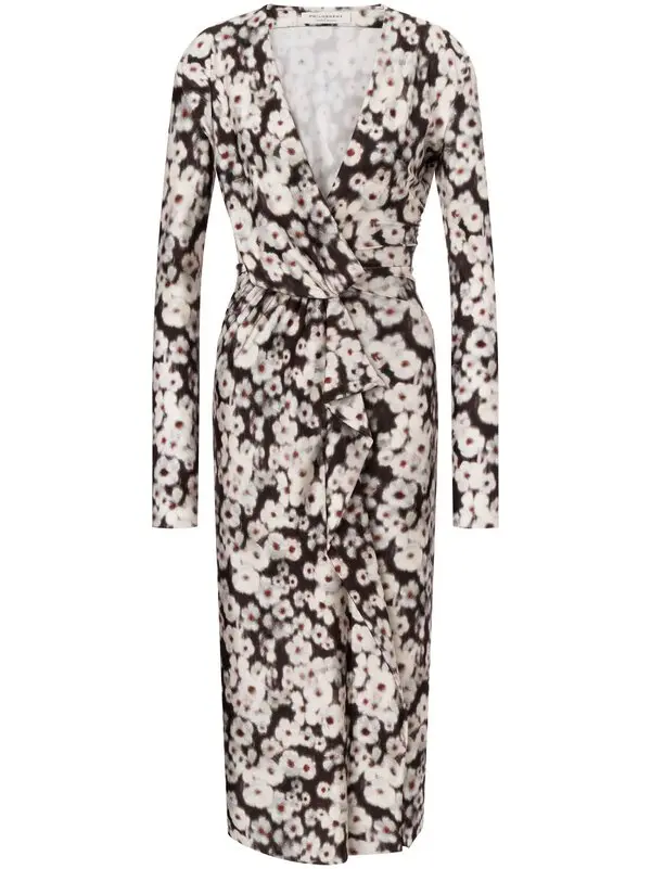 Philosophy Di Lorenzo Serafini Floral-print Dress