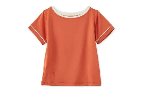 VILD HOUSE OF LITTLE Ecovero T-shirt - Vintage Coral